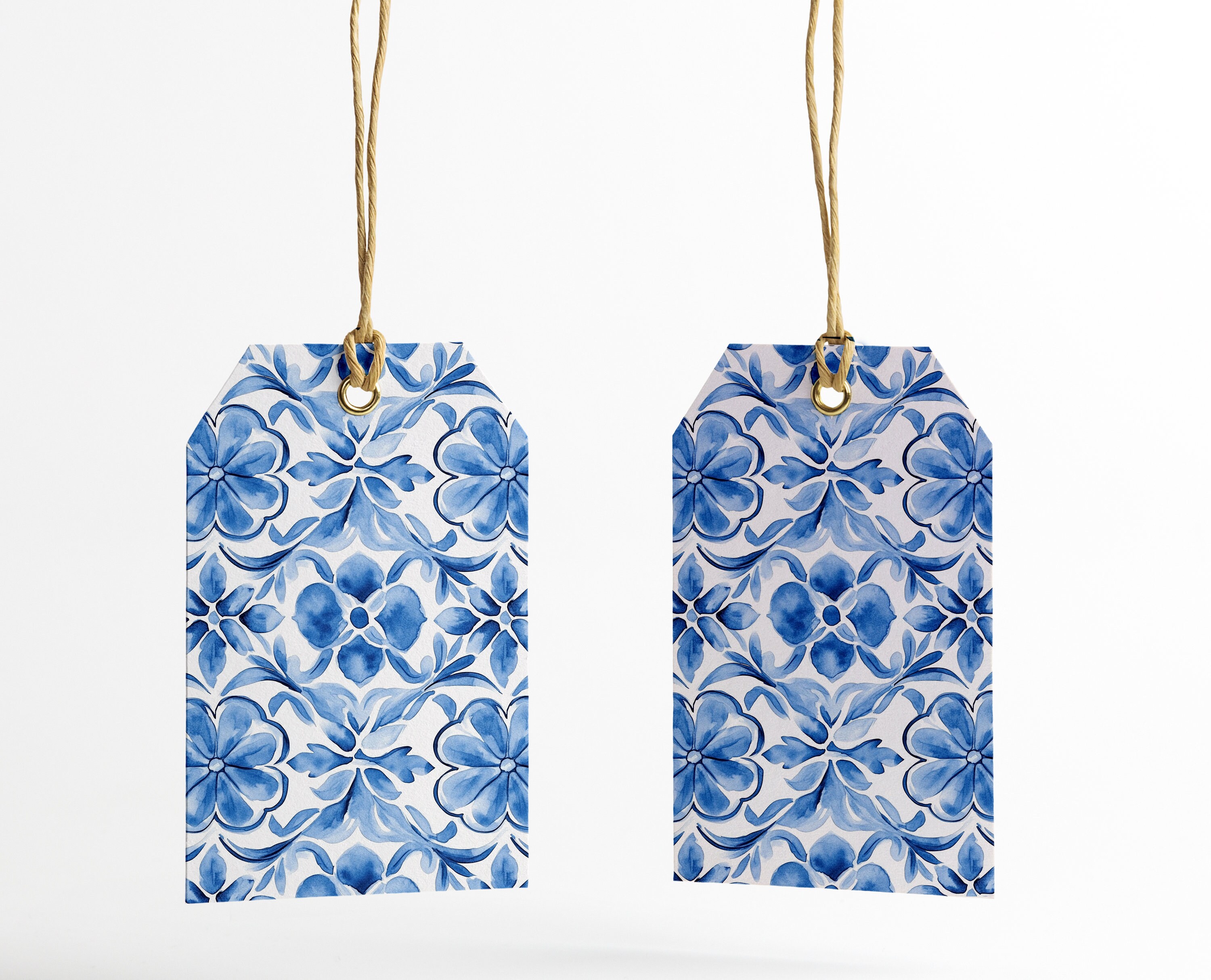 Blue Italian Seamless Tile Background Talavera Tile Repeating Pattern ...