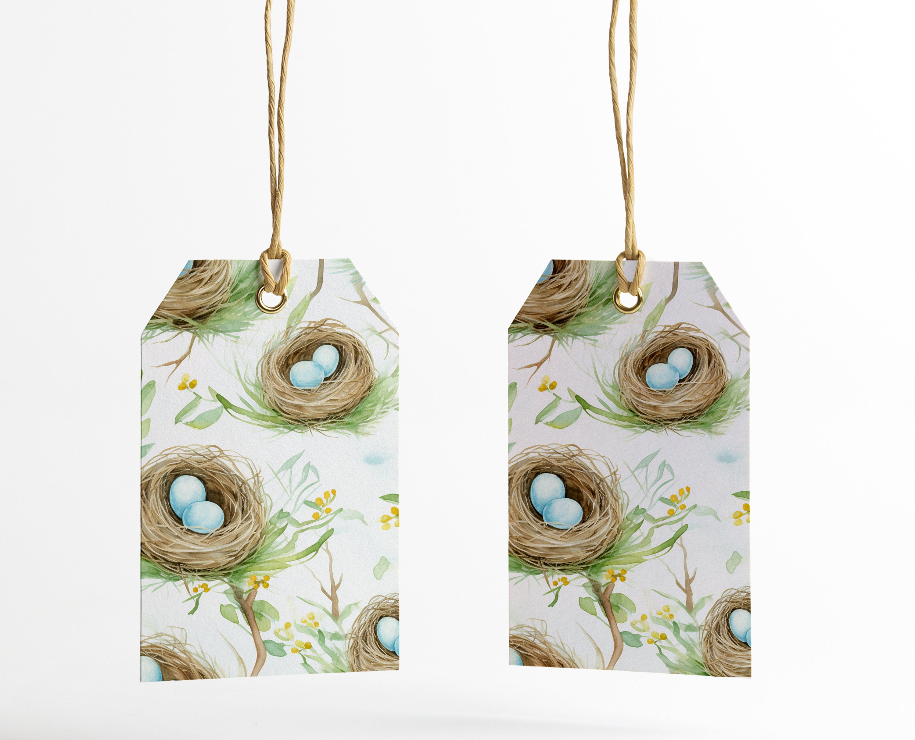 Seamless Nest Pattern Cute Birds Nest Background Pattern - Etsy