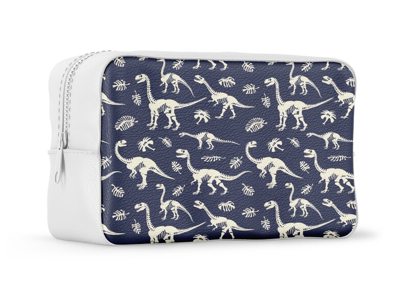 Dinosaur Bones Background Dinosaur Skeleton Pattern, Black and White ...