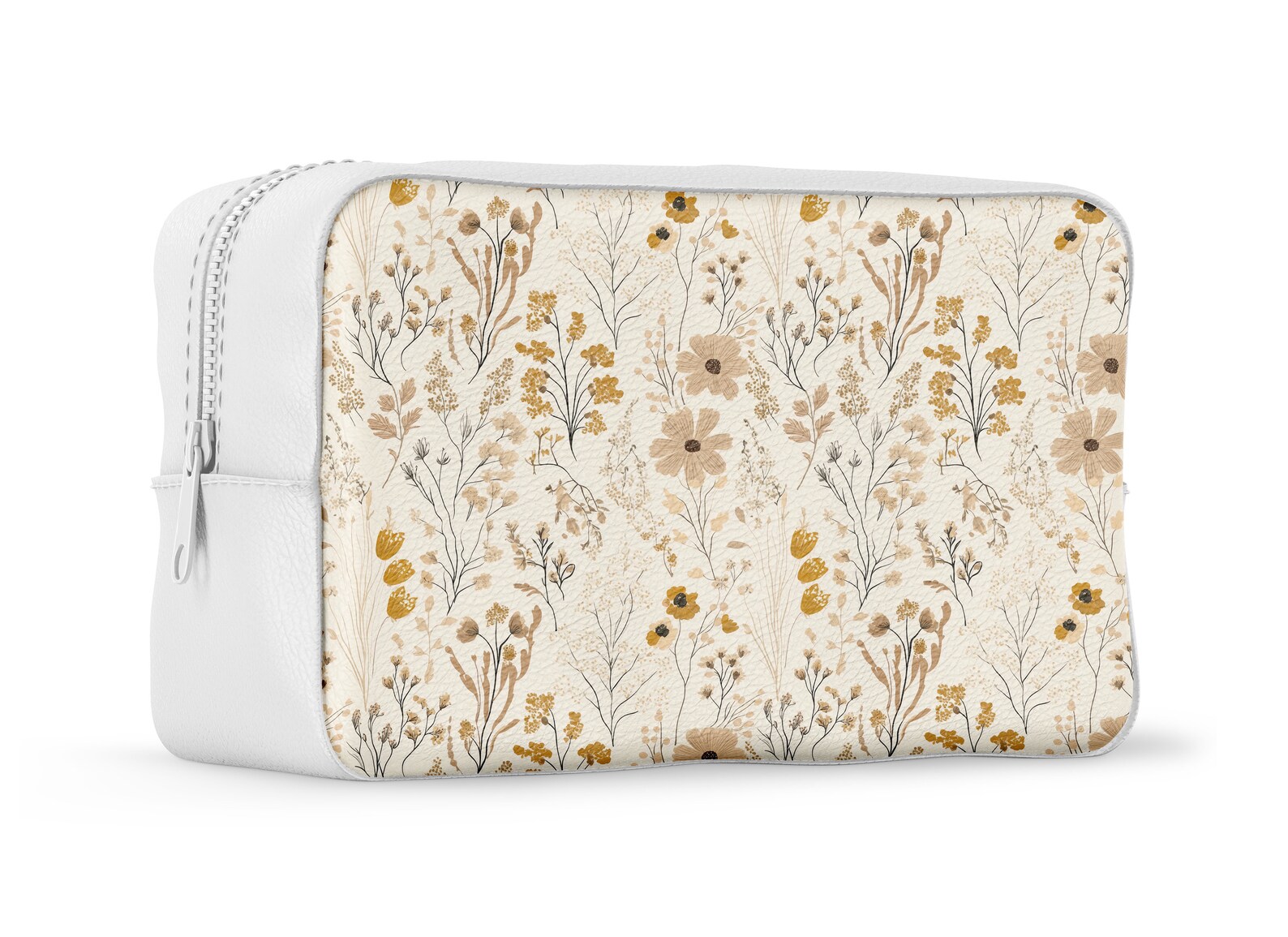 Neutral Wildflower Seamless Boho Wildflower Background Pattern Gentle ...