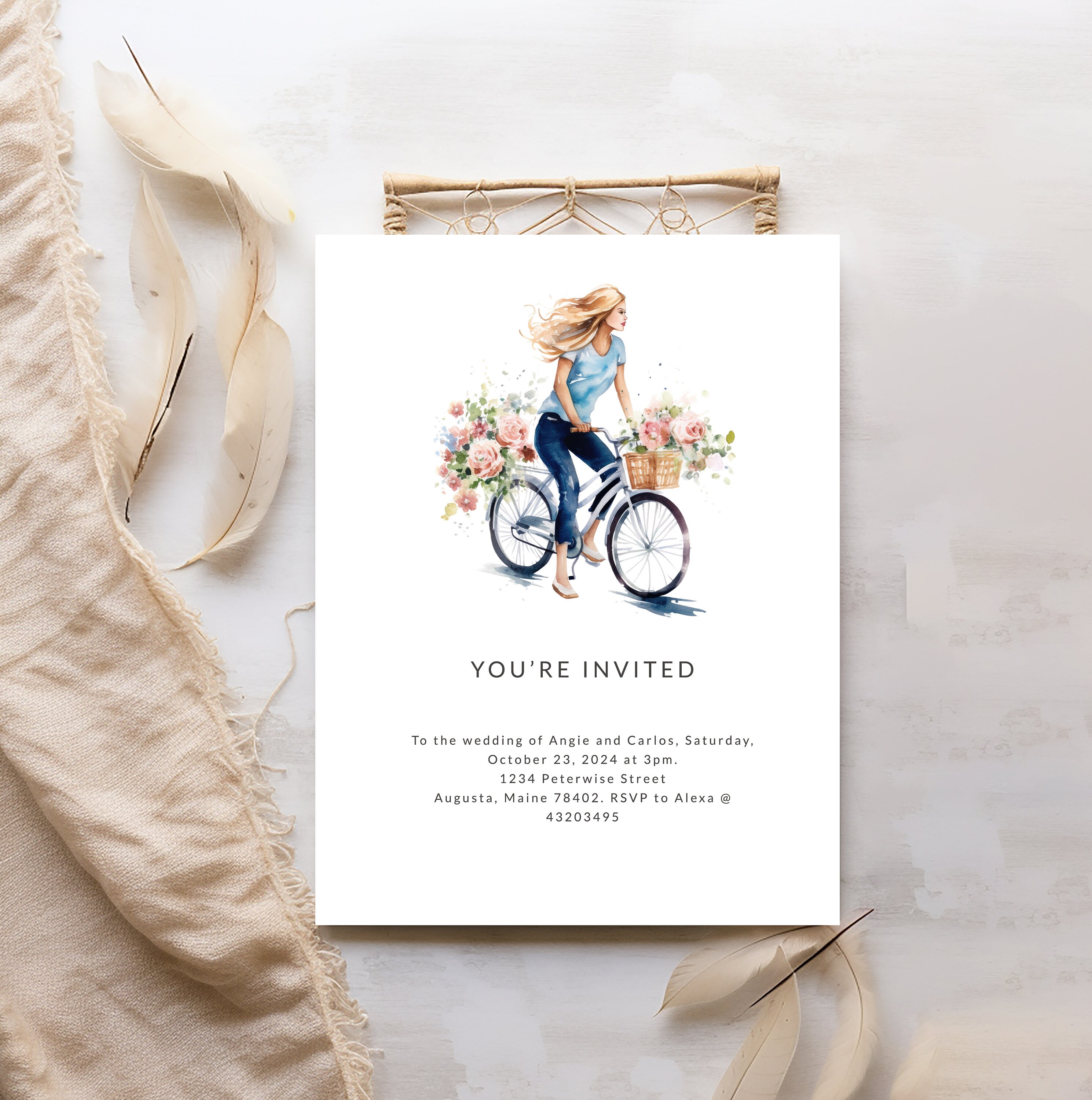 Spring Bike Clipart Watercolor Bikes Clipart Spring Flower - Etsy