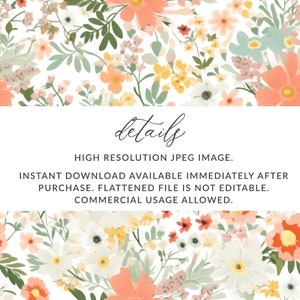 Pastel Spring Floral Background Seamless Pastel Floral Pattern for ...