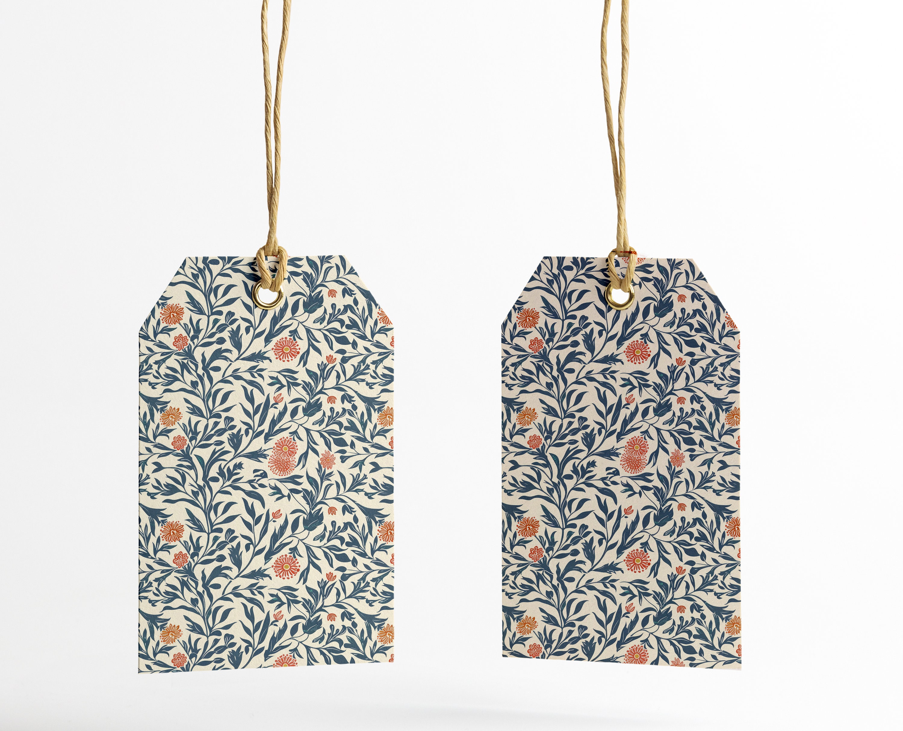 Dainty Vines Seamless Pattern, Decorative Leaves and Vines Pattern ...