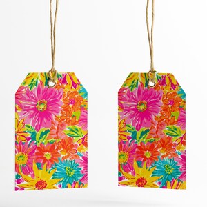 Seamless Preppy Pattern Design Hot Pink Seamless Floral Pattern ...