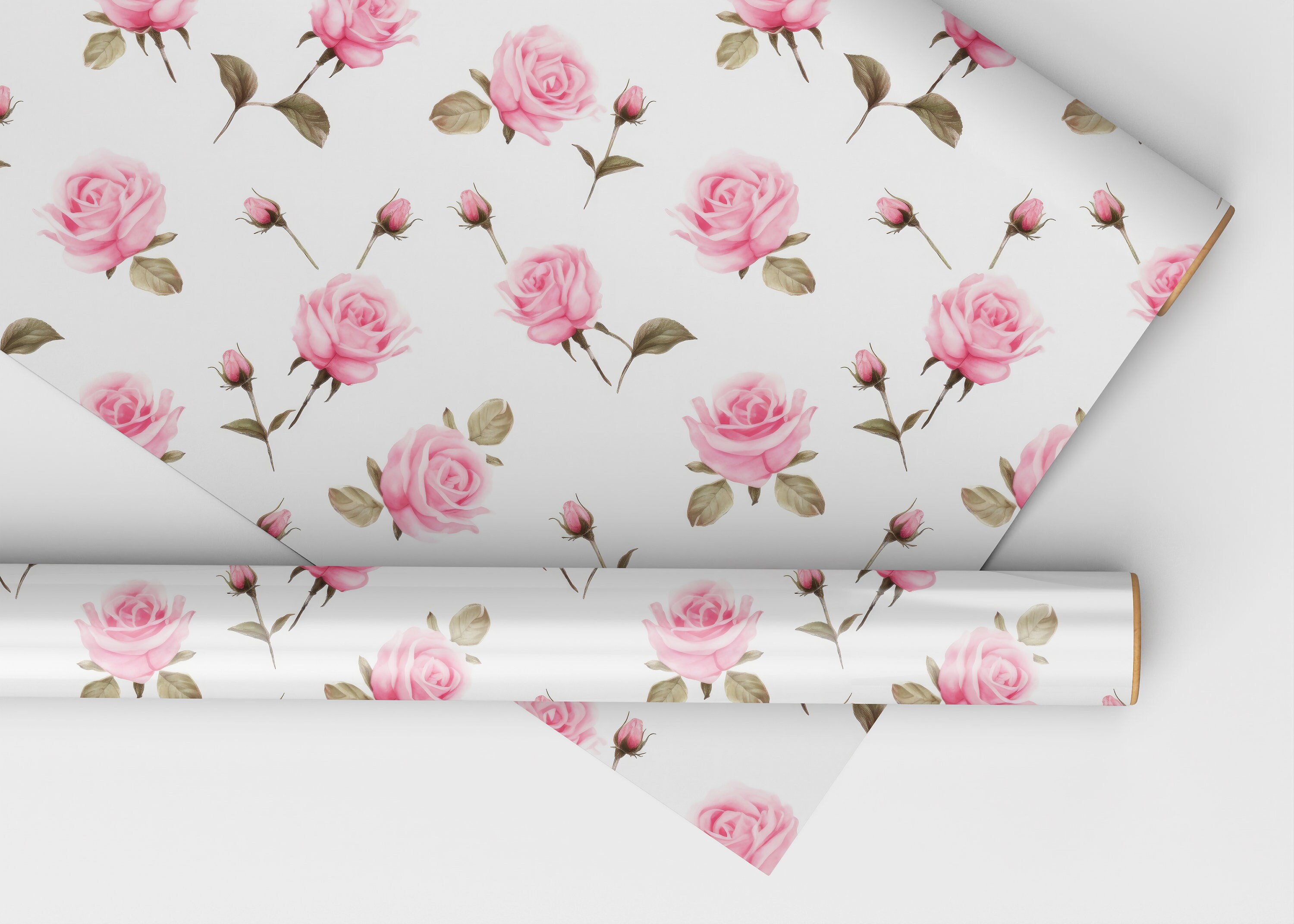 30 Watercolor Rose Patterns, Shabby Chic Roses Seamless Backgrounds ...