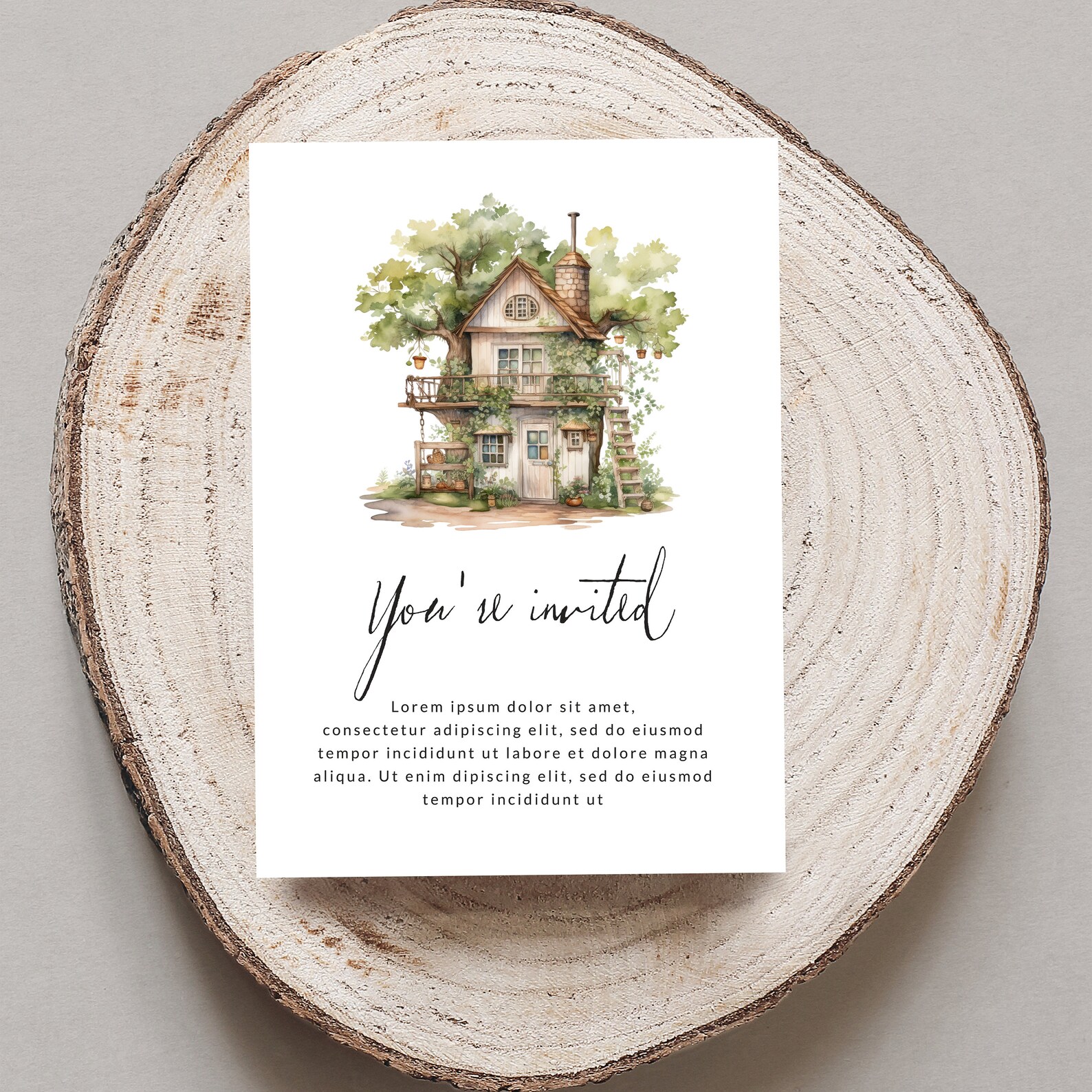 100 Cottagecore Clipart, Watercolor Cottagecore Clipart, Treehouse ...