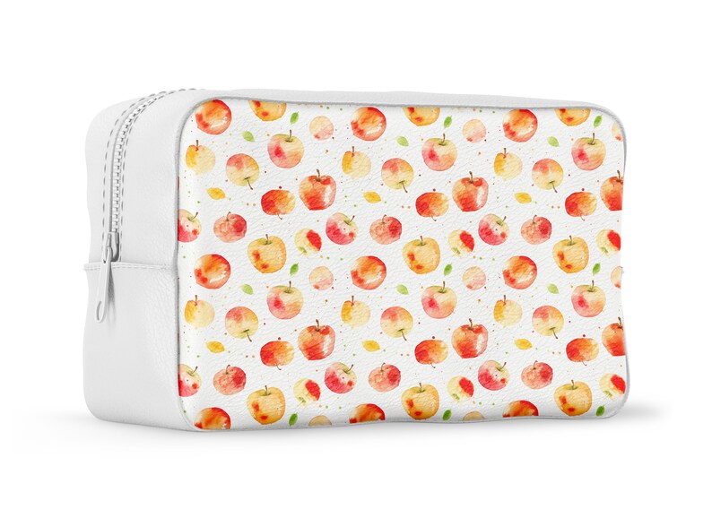 Seamless Apple Pattern, Watercolor Apple Pattern, Fall Apples ...