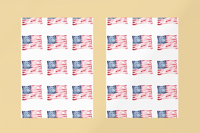 Seamless USA Flag Seamless USA Background Us Flag, Watercolor Us Flag ...