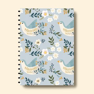 Seamless Dove Pattern, Repeating Dove Background, Cute Dove Digital ...