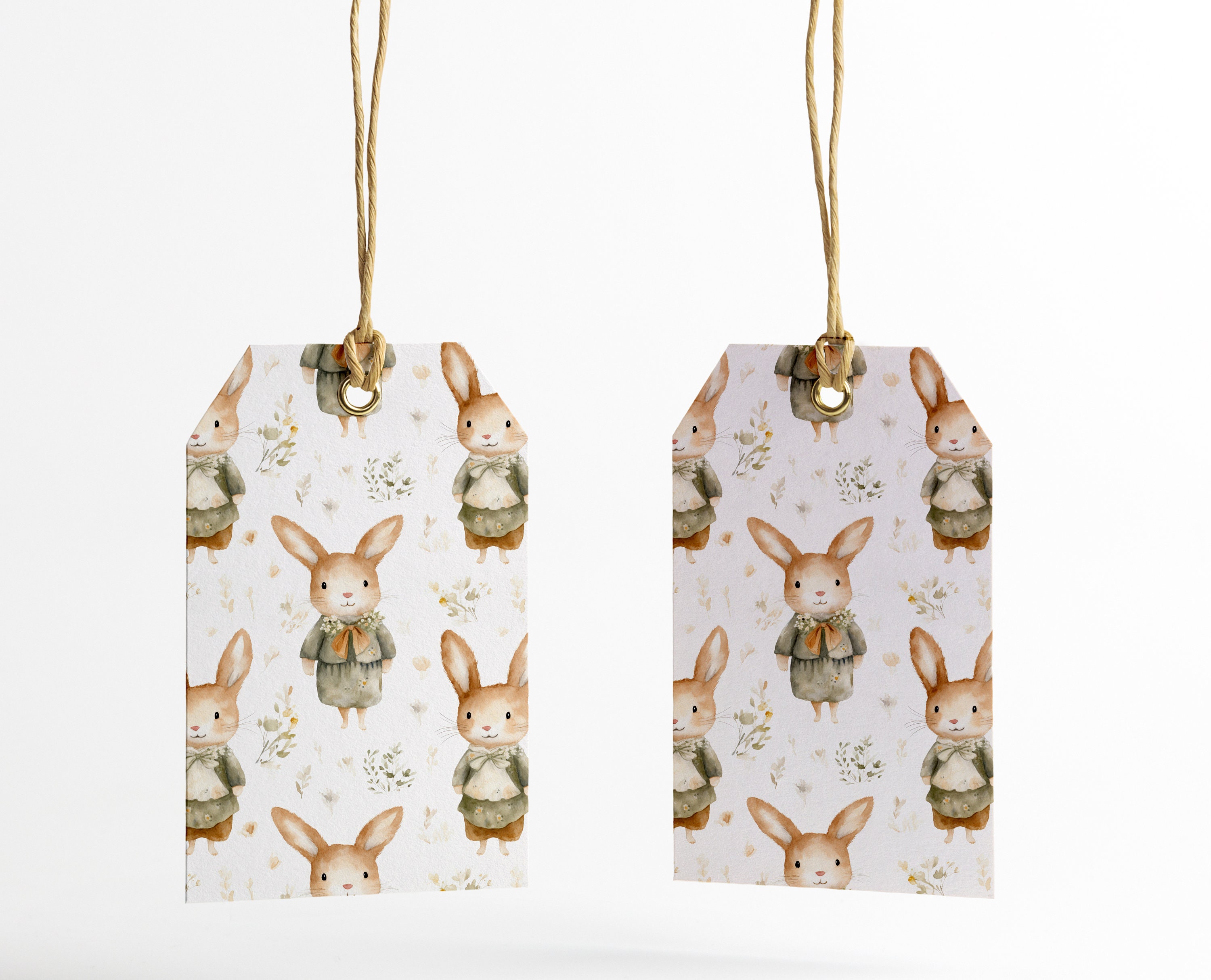 Rustic Easter Digital Paper Pack, Boho Easter Seamless Pattern Set ...