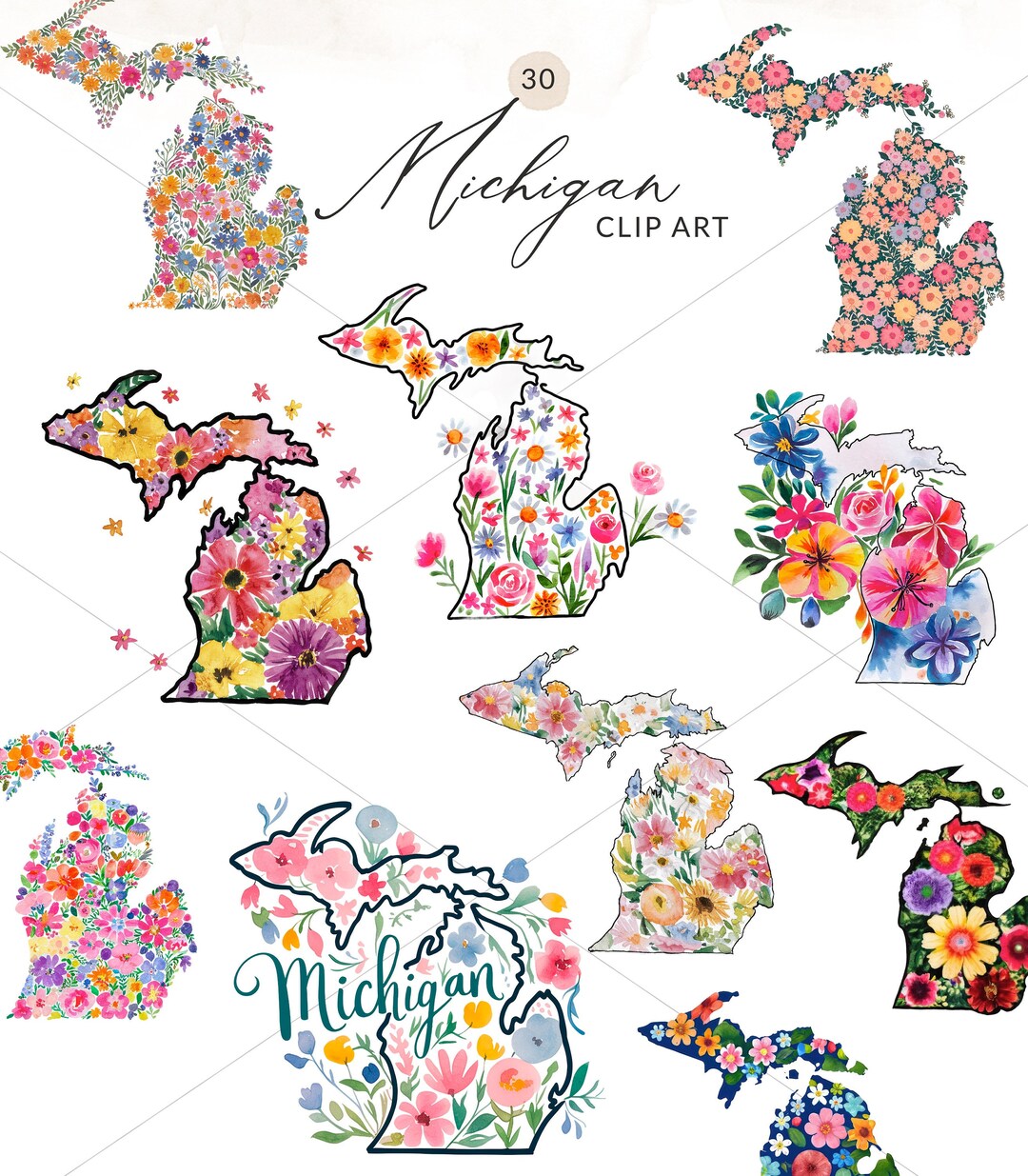 State of Michigan Clipart, Michigan State PNG, Michigan State With ...
