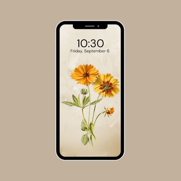 Sunflower Wallpaper - Etsy