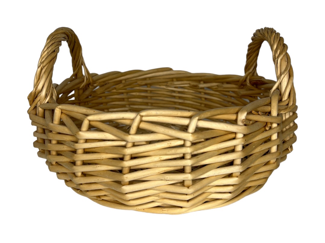 Cesta con asas 10”Dx4”H - Etsy España