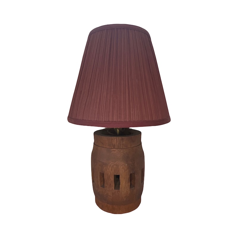 Wagon Wheel Lamp Table - Etsy