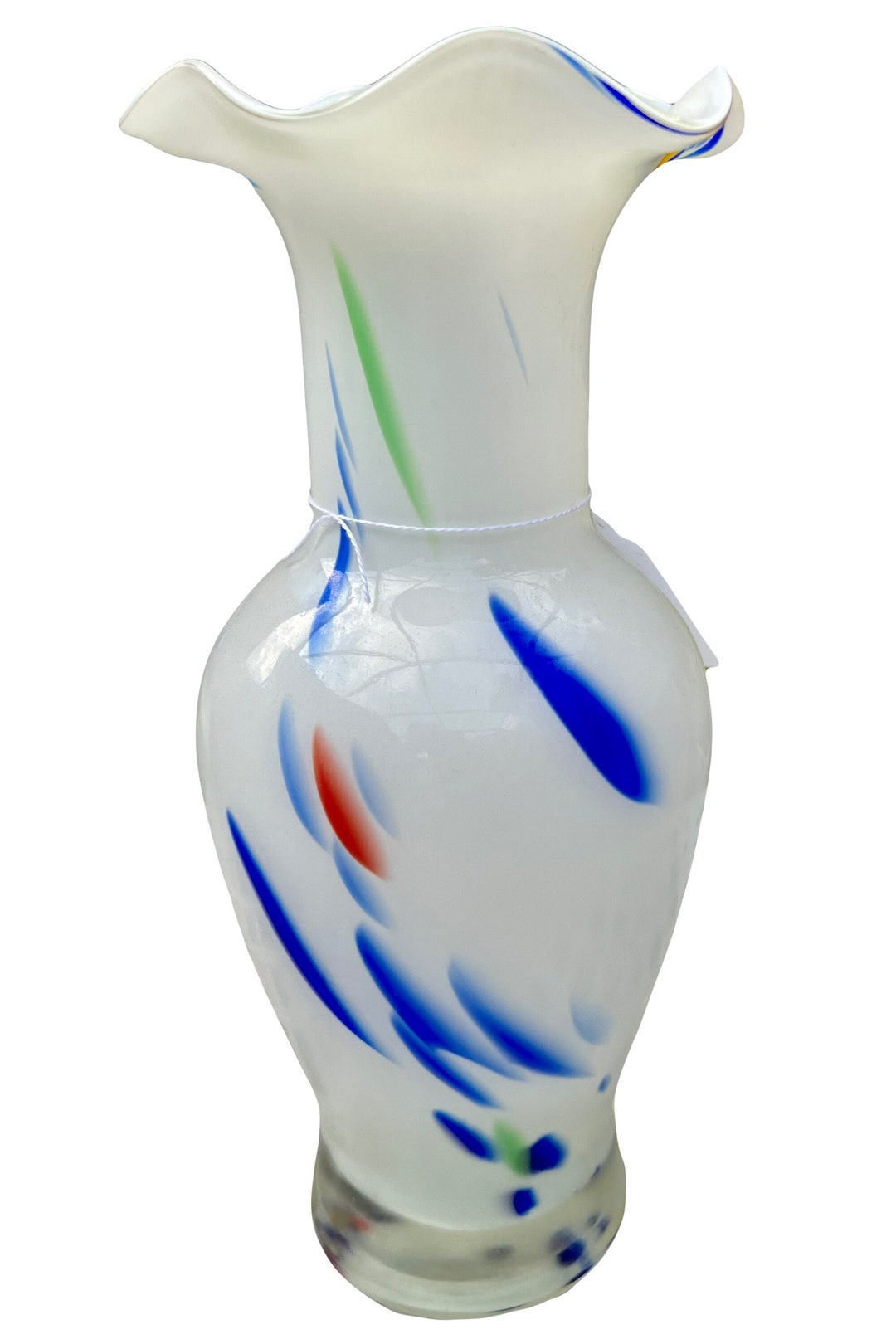 Murano Style Splatter Vase - Etsy