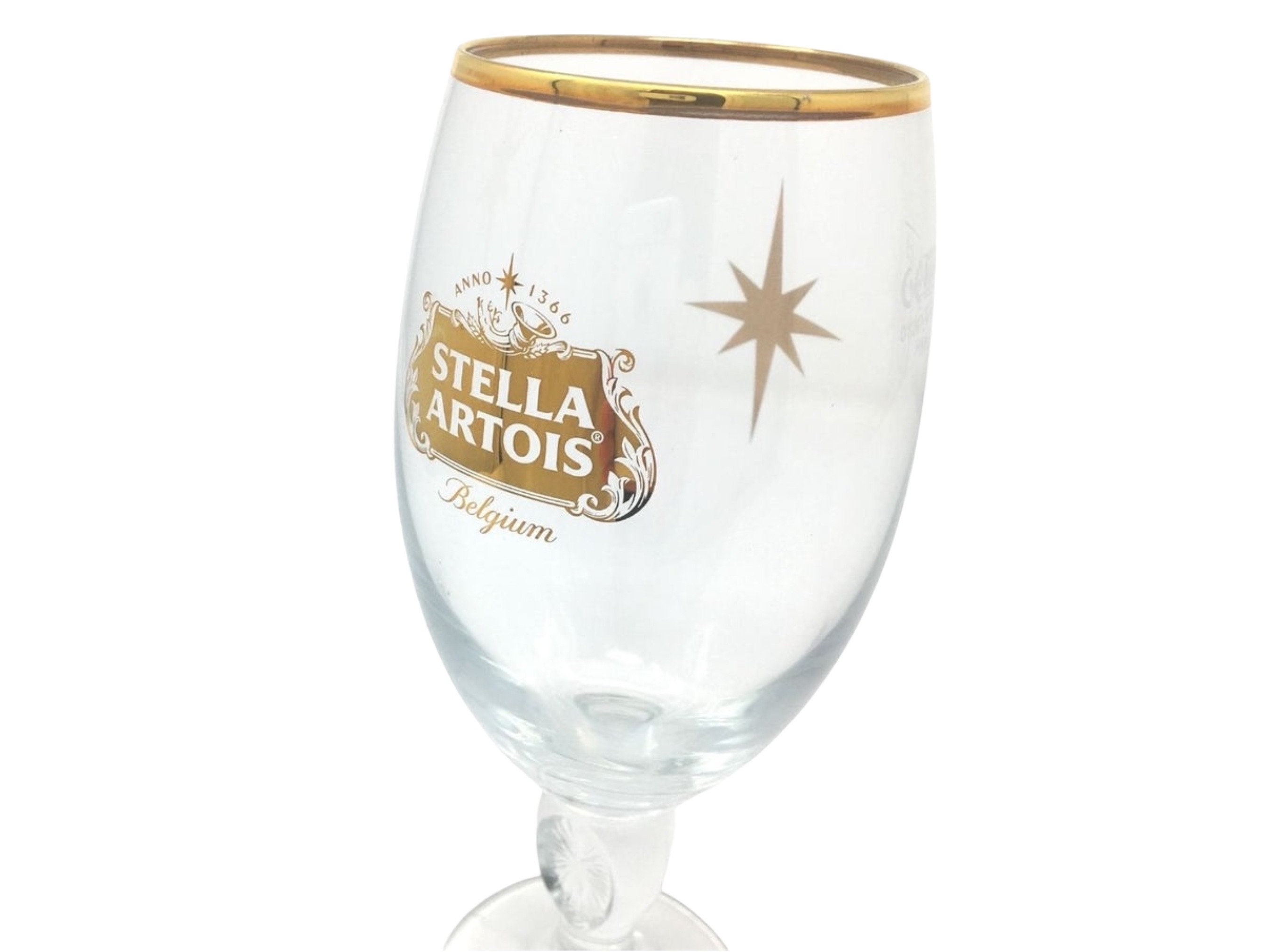 Stella Artois Limited Edition Full Gold Logo Chalice - 33CL - Etsy