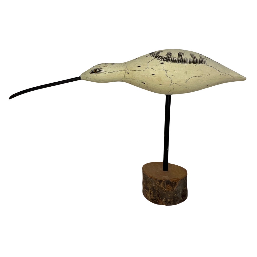 Heritage Mint Carved Wood Curlew Bird - Etsy