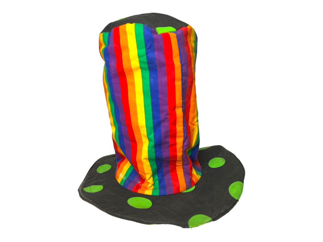 Vintage Costume Hats 5 Variations Clown, Jester, Crazy Baseball Cap ...