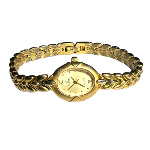 Elgin Quartz Watch - Etsy