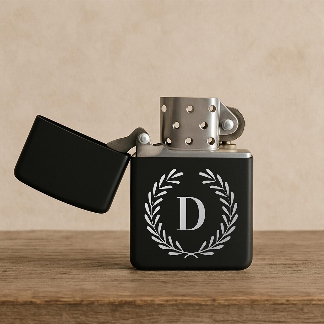 Personalized Initial Lighter, Monogram Lighter, Custom Lighter, Initial ...