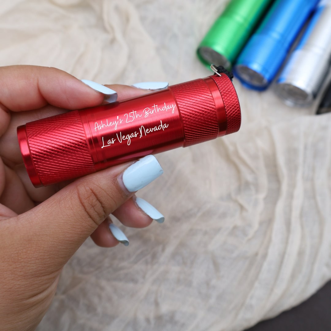 Custom Flashlight,wedding Favors,birthday Favors,reunion Favors, Custom ...