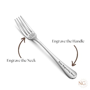 Engraved Fork, Fork With Custom Saying,funny Gift,gifts for Him,gifts ...