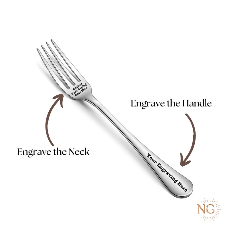 Custom Fork,personalized Fork,custom Engraved Fork,anniversary Gift ...