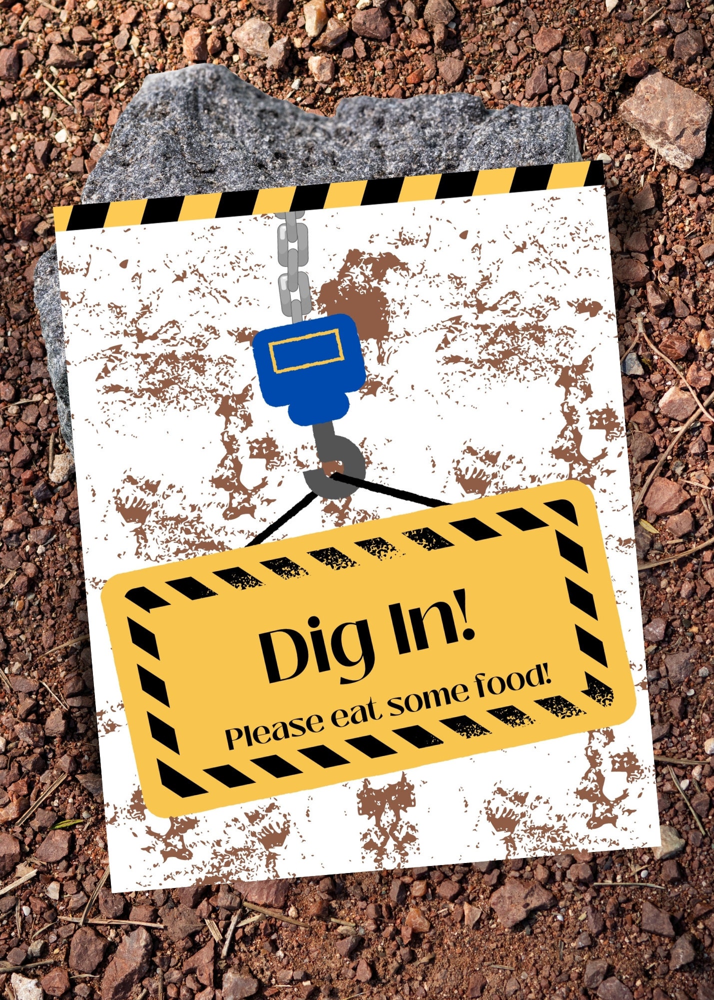 Construction Birthday Printable Event Signs, Digital Download Pdf ...
