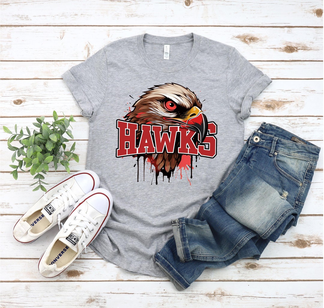 Hawks Team Eagle T-shirt, Unisex Apparel Showcasing Your Team Spirit ...