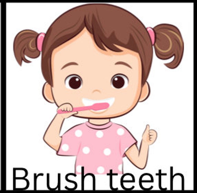 Home Chores and Routine Visual Icons, Daily Schedule, Independent ...