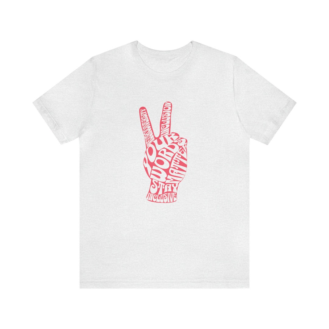 Inclusive Baddies: Neurodiversity Inclusion Peace Sign Unisex - Etsy