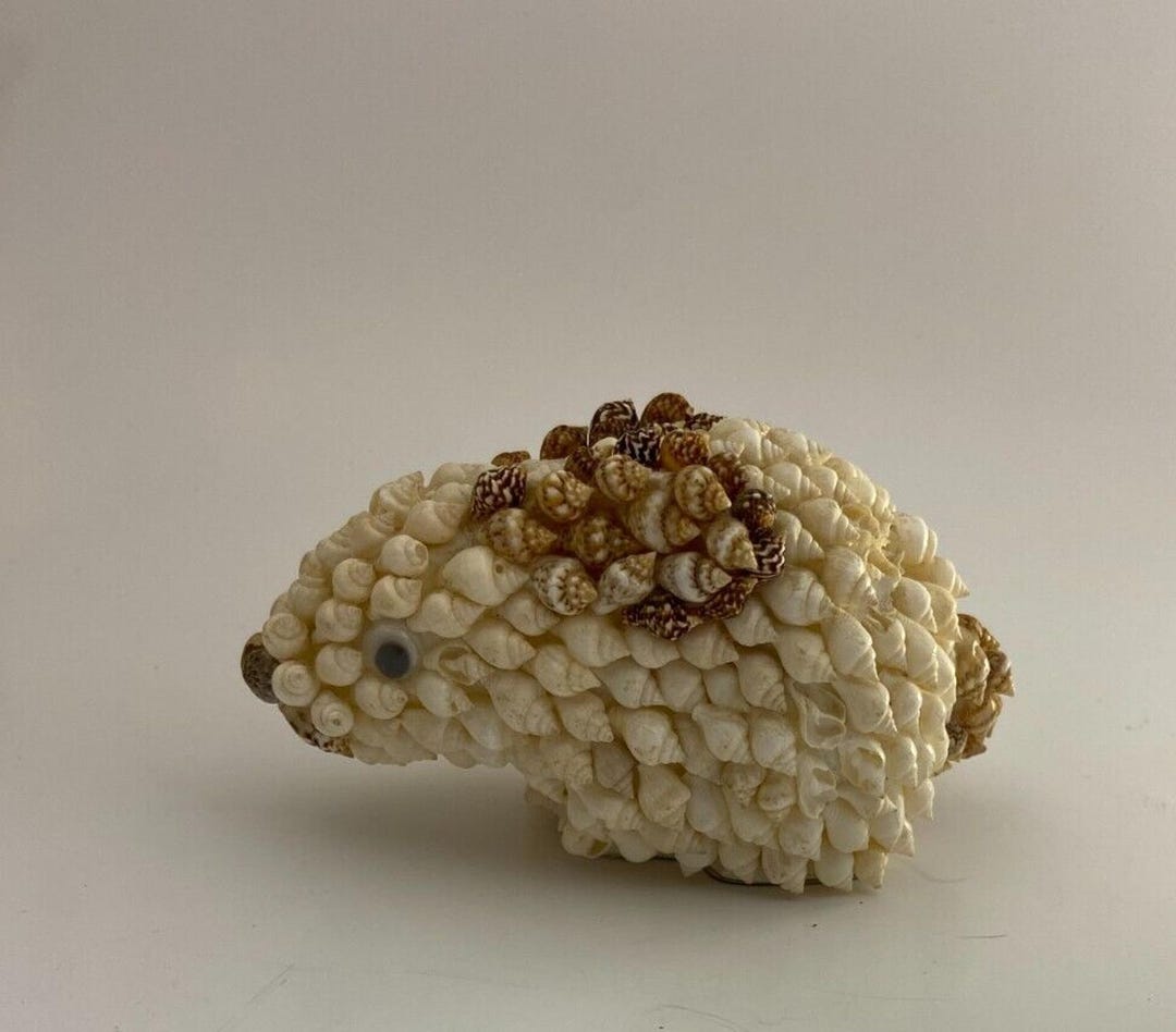 Handmade Seashell Rabbit - Etsy