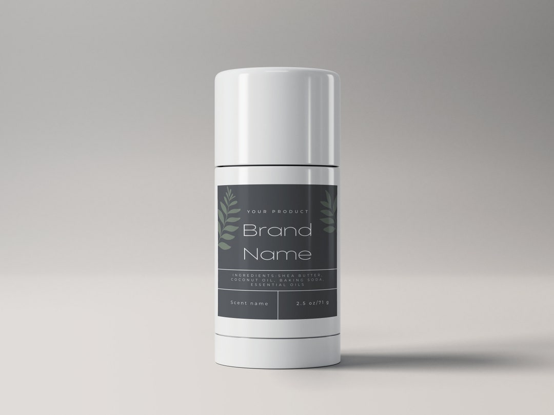 Editable Deodorant Labels | 2.5x2.5 | Cosmetic Label | Bottle Label ...