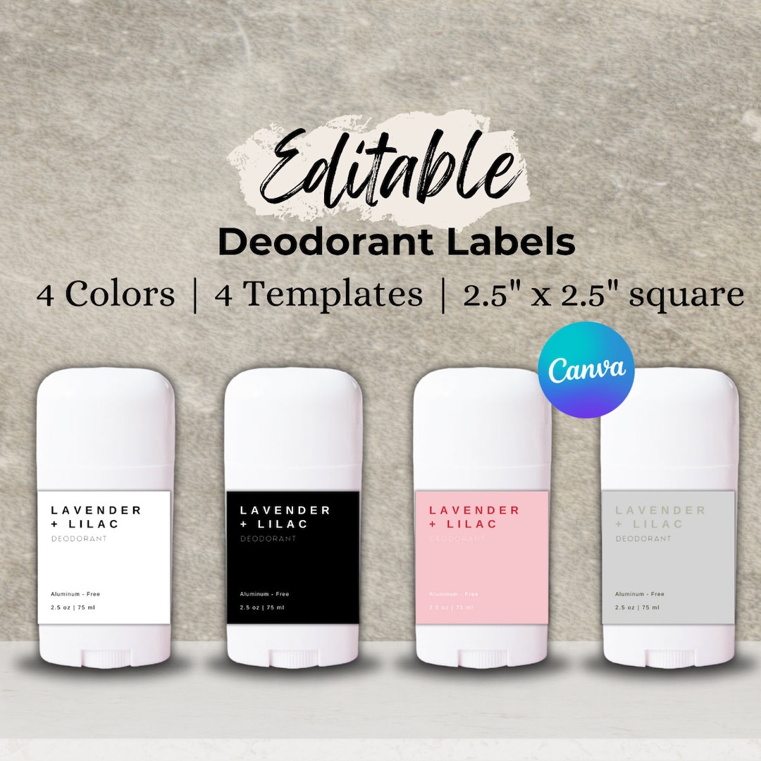 Editable Cosmetic Label for Small Business Custom Template - Etsy
