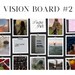 New Years Vision Board Digital Template, Edit in Canva, Mood Board, New ...