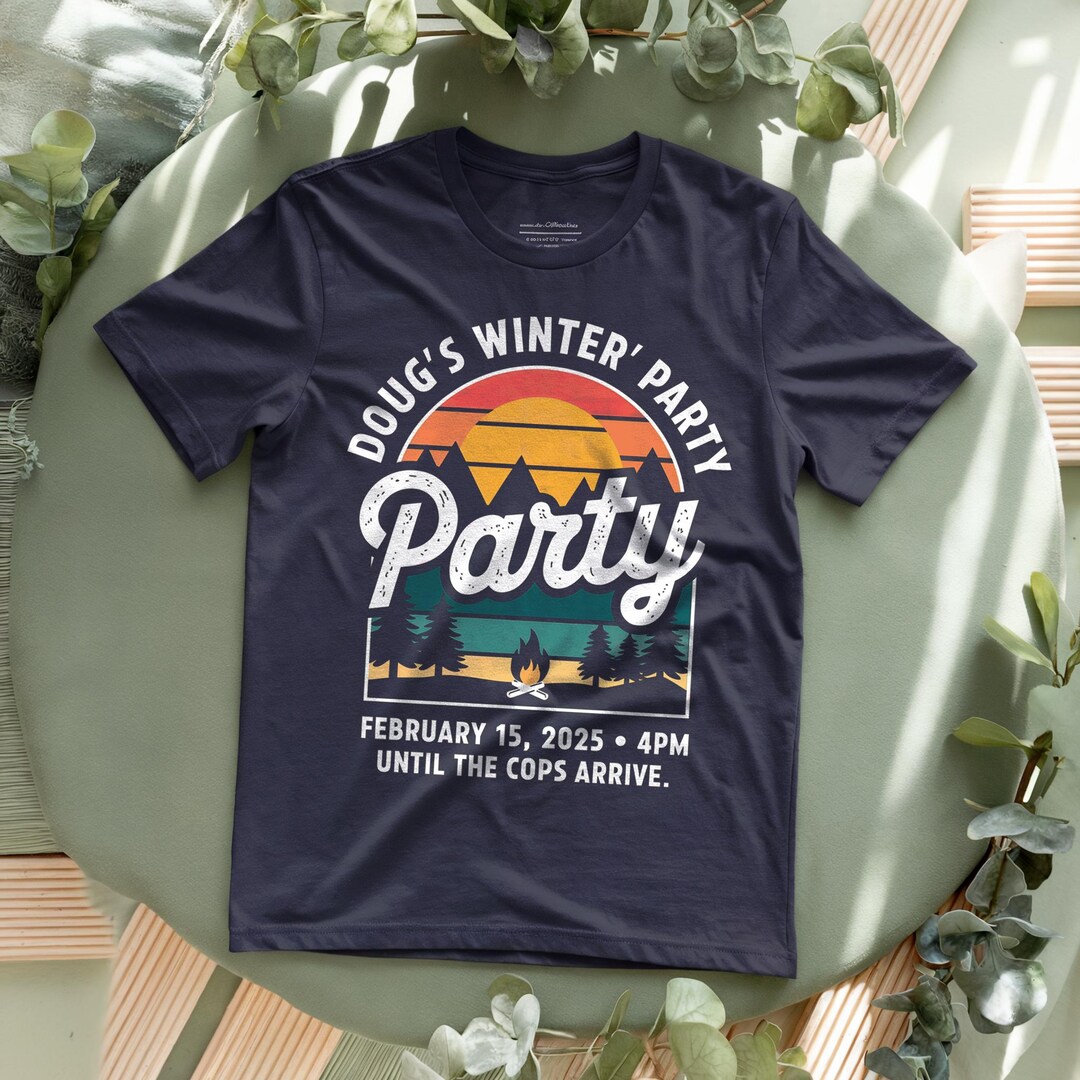 Doug Party Png, Doug Trend Png, Doug's Winter Party, Doug's Invitation ...