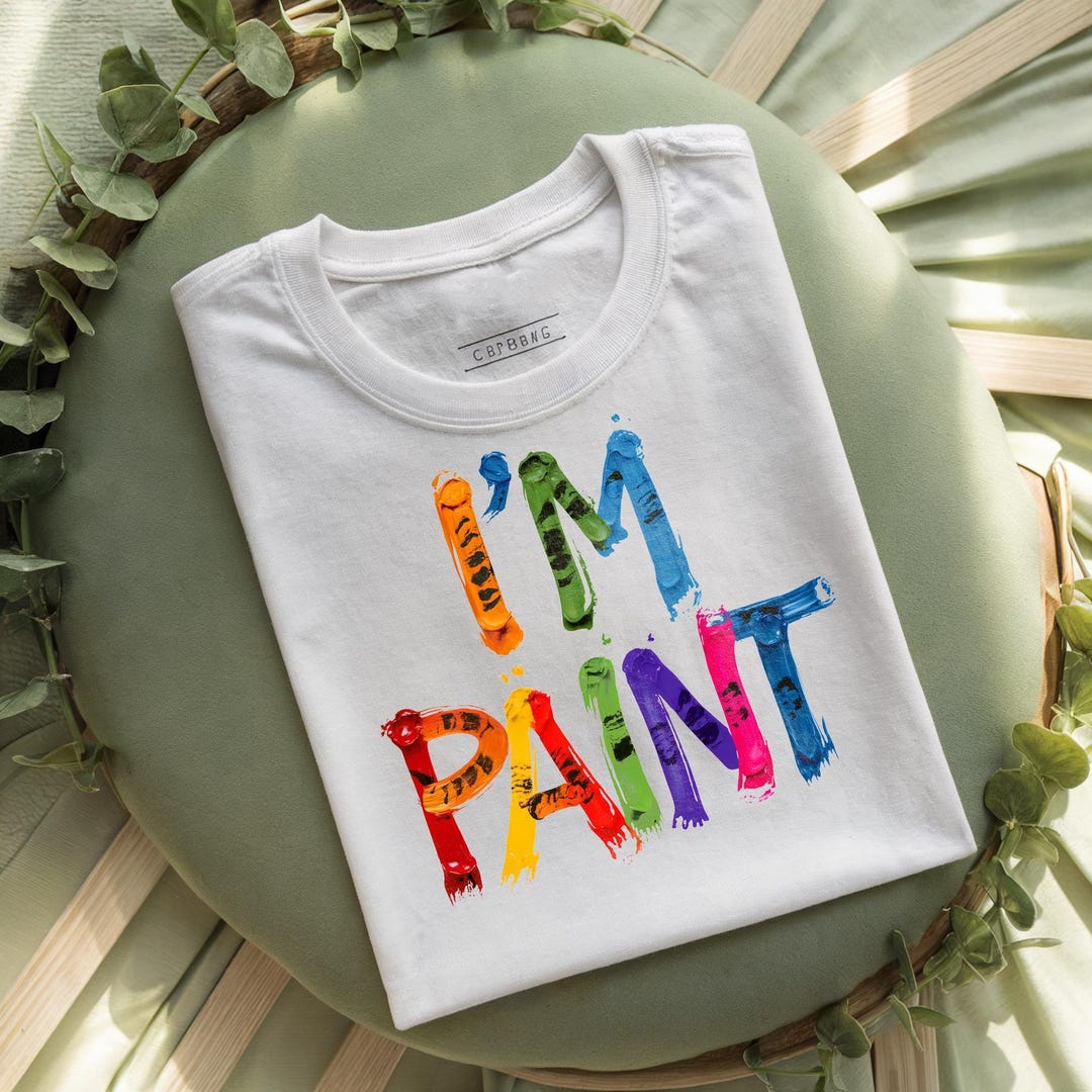 Paint Shirt Png, I'm Paint Png, Finger Paint Png, I Love to Finger ...