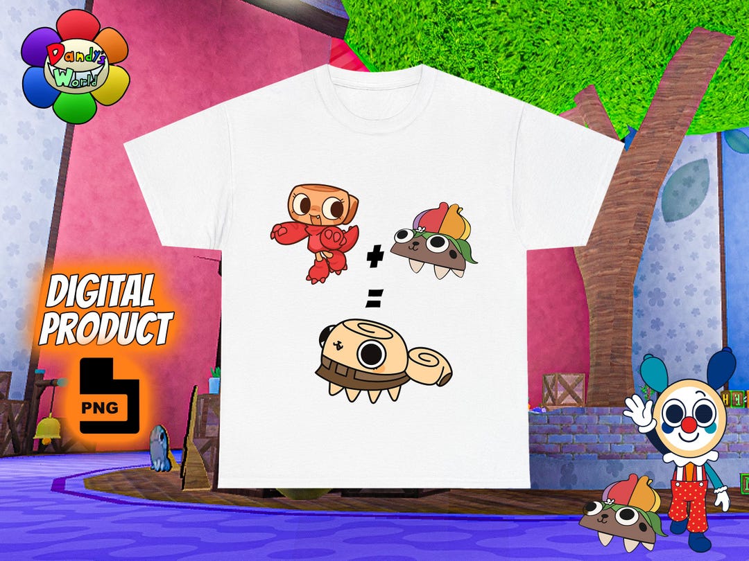 Buy Dandy's World Png, Dandy's Toons Funny Design, Cute Dandys World ...