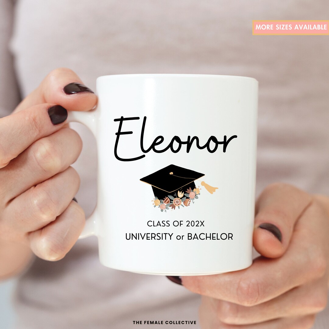 Personalized Graduation Mug Gift Custom College Graduation Gift for ...