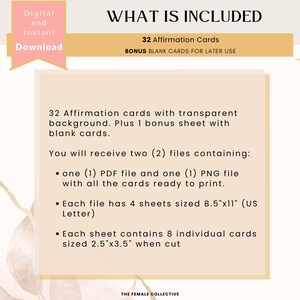 SMART Goals Affirmations Cards Printable Vision Board Cards Kit ...