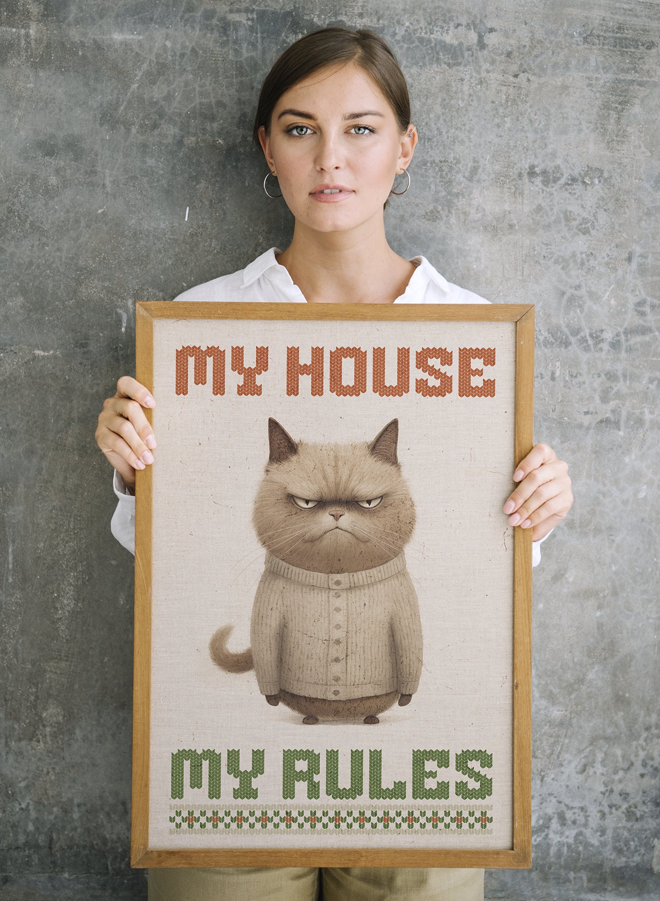 My House My Rules Poster Home Decor Girly Dorm Room Art Gift - Etsy