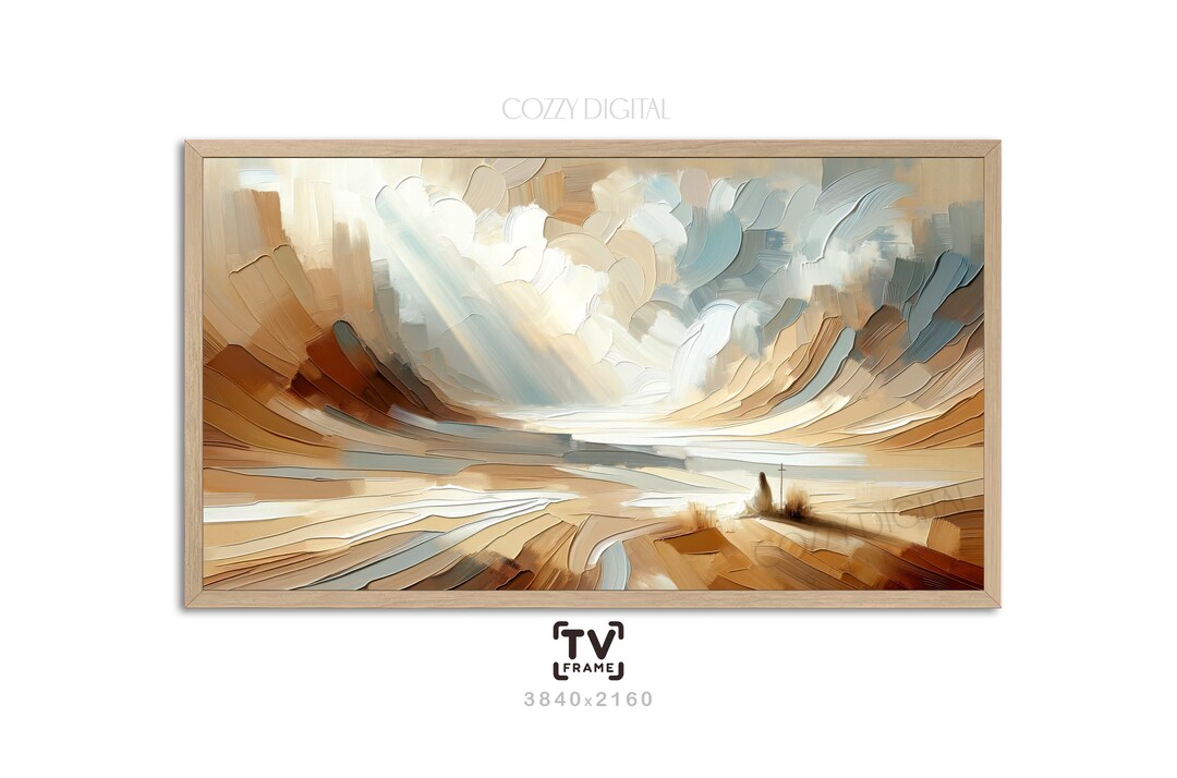 SAMSUNG Frame TV Art, Christian Landscape , Digital Download Tv Art - Etsy