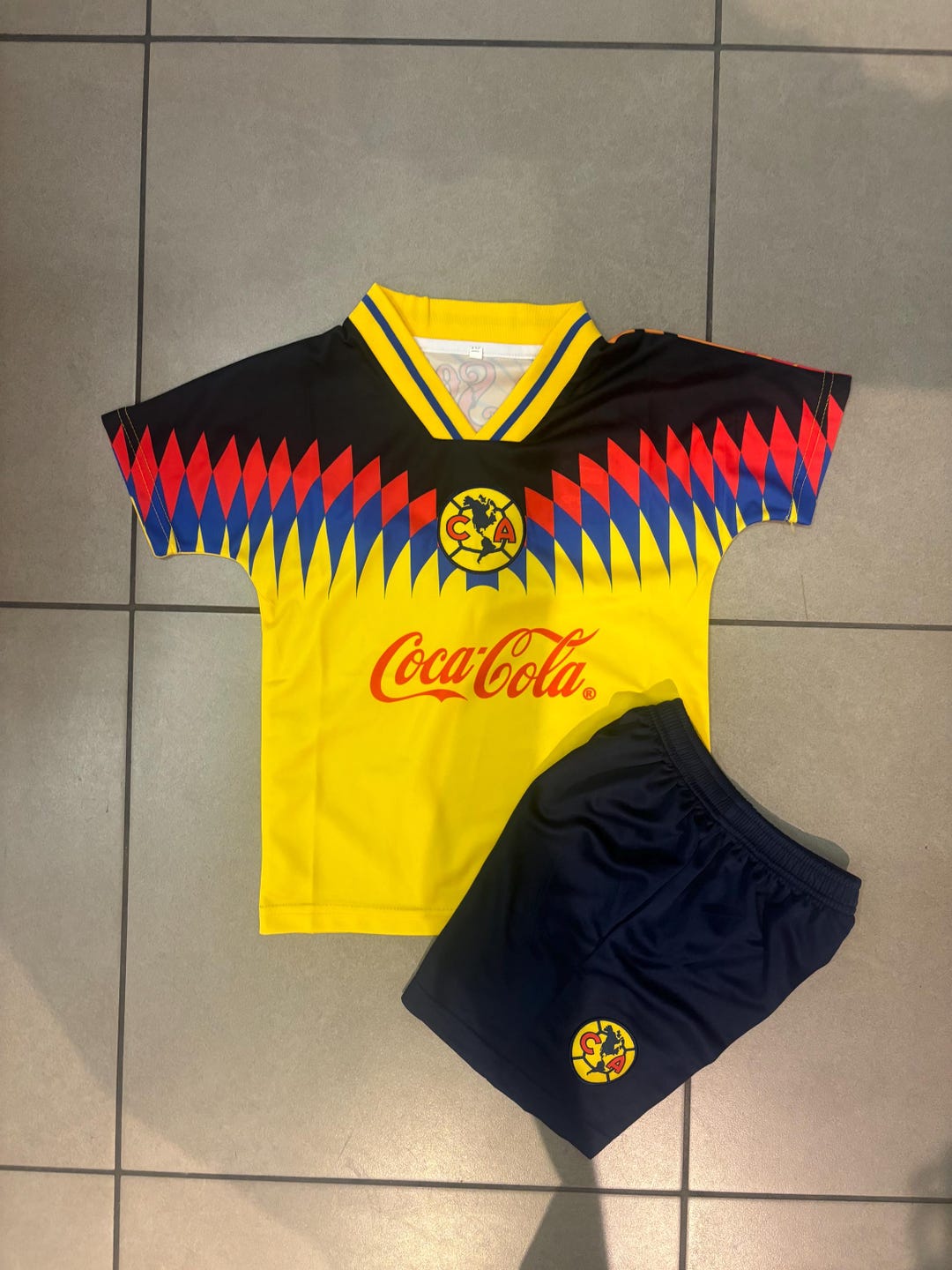 Club America Retro Soccer Kids Kit - Etsy