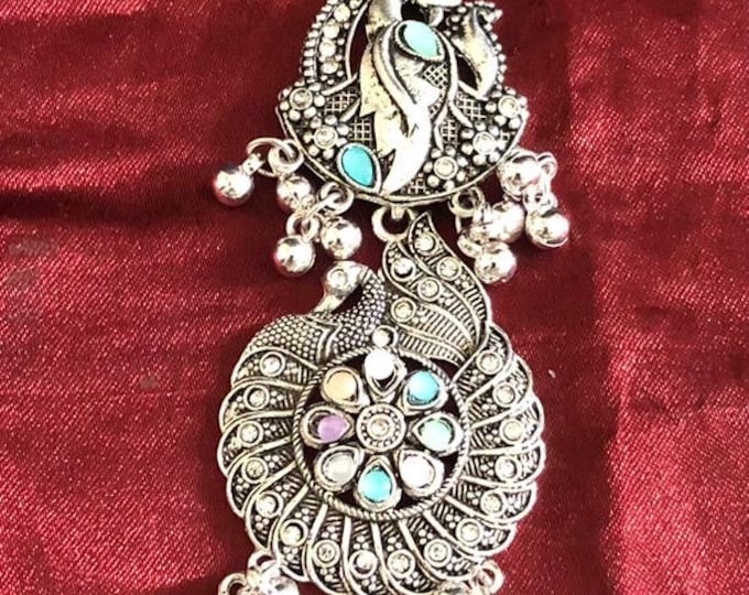 Traditional Indian Chabi Chhalla Keychain Key Organizer Saree Ornament ...