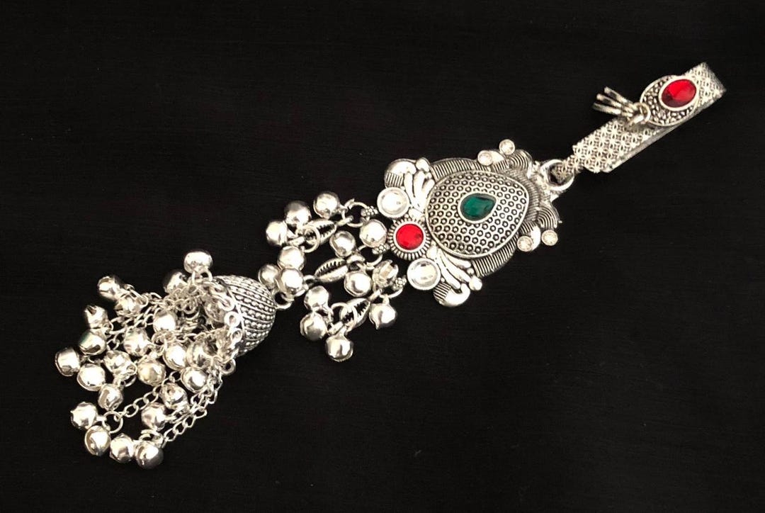 Traditional Indian Chabi Chhalla Keychain Key Organizer Saree Ornament ...