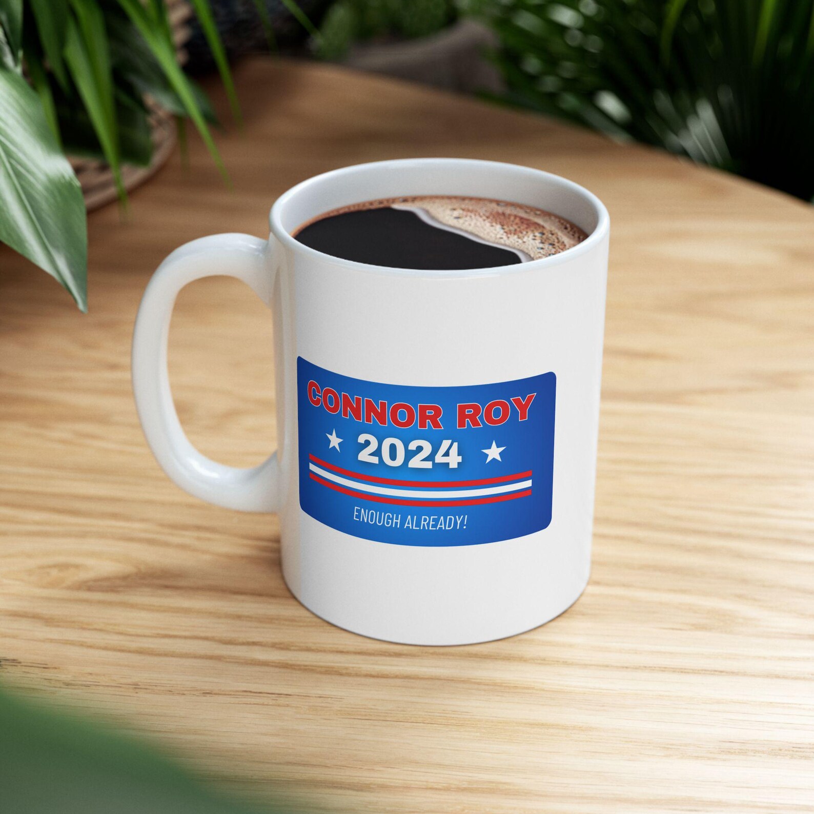 Succession Connor Roy for President 2024 Conheads - Coffee Mug - Etsy