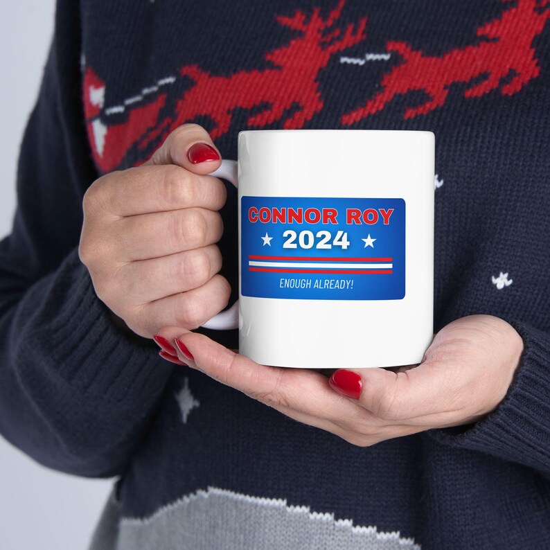 Succession Connor Roy for President 2024 Conheads - Coffee Mug - Etsy