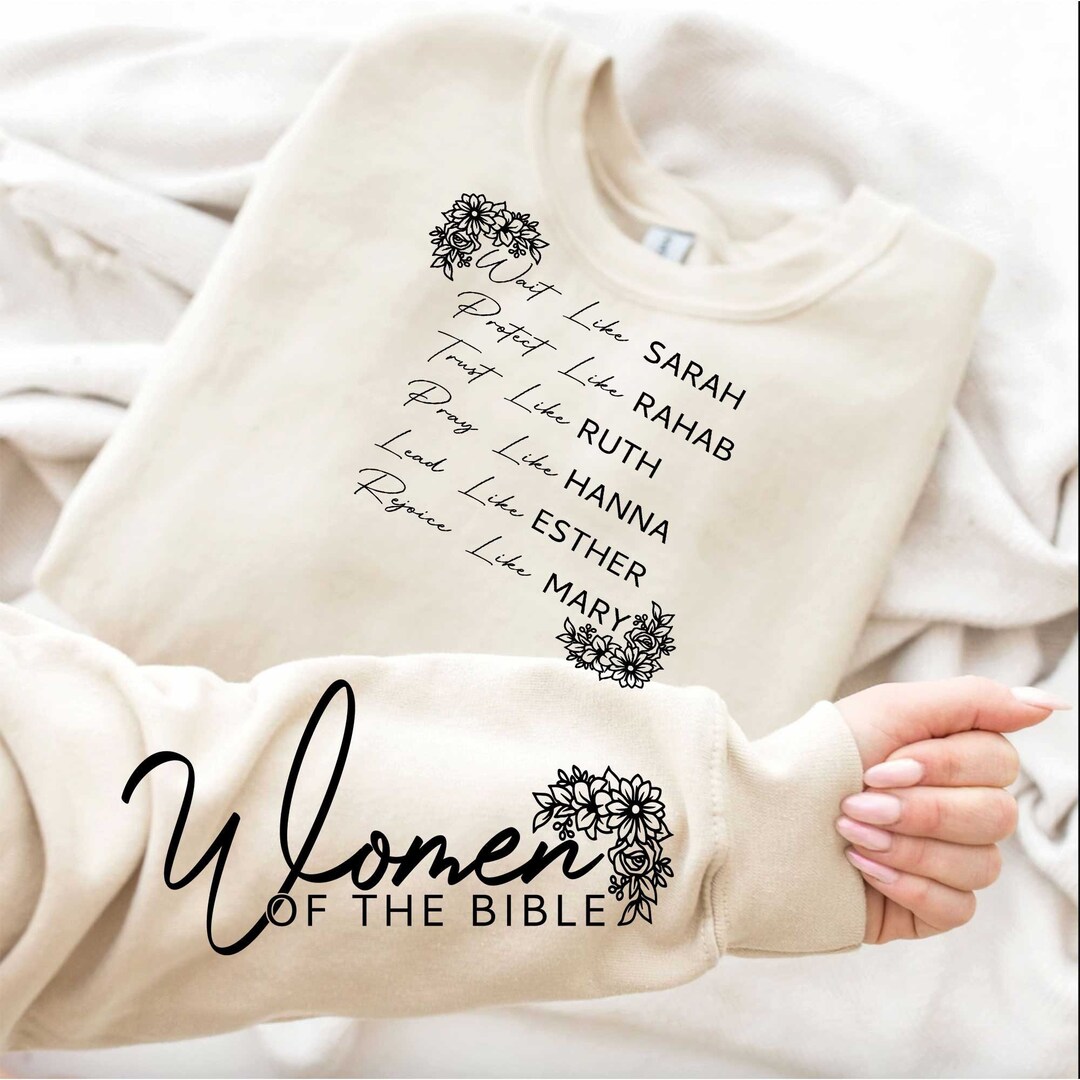 Women of the Bible Svg Png, Boho Minimalist Christian Quote Svg ...