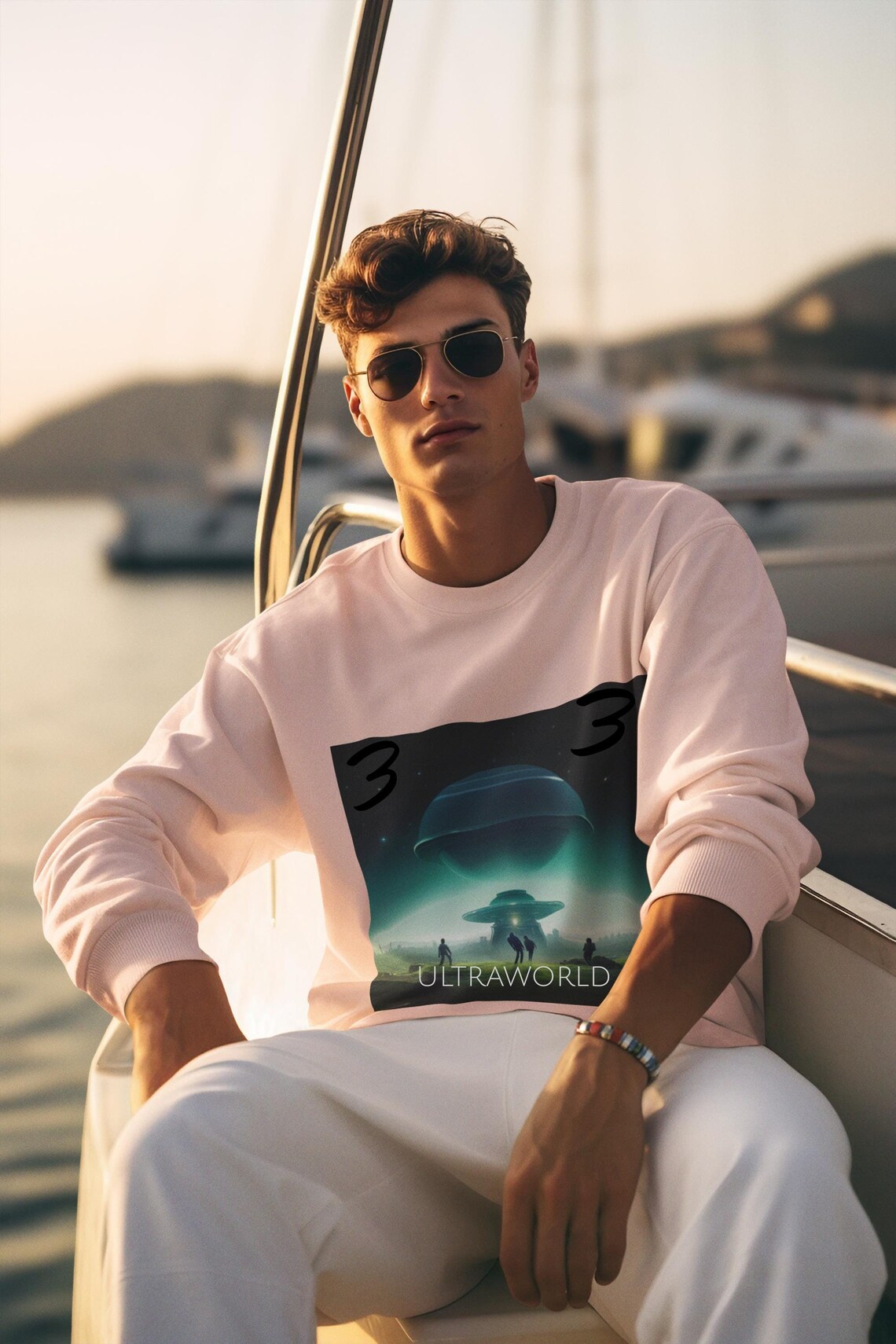 2ultraworld8 Graphic Sweatshirts for Men Sweatshirts for Holiday ...