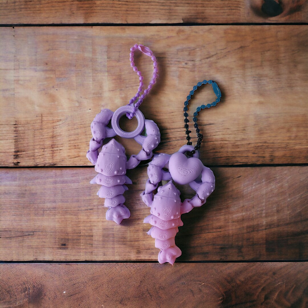 Charming Lobster Keychains - Adorable Nautical Charms, Custom Color ...